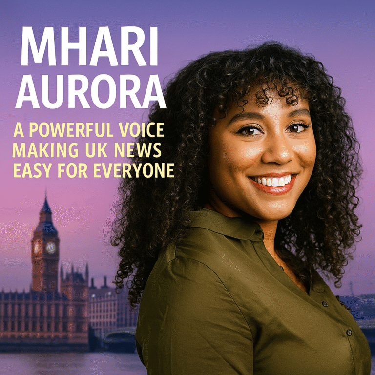 Mhari Aurora A Powerful Voice Making UK News Easy for Everyone